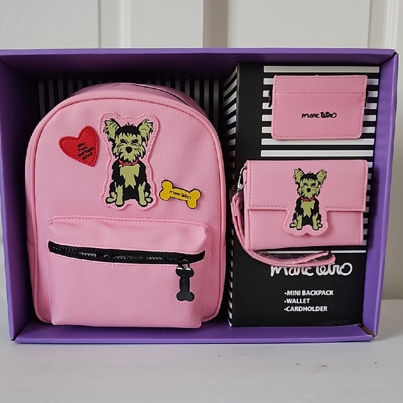 Marc Tetro | Bags | Marc Tetro Nib Yorkie Backpack Set | Poshmark